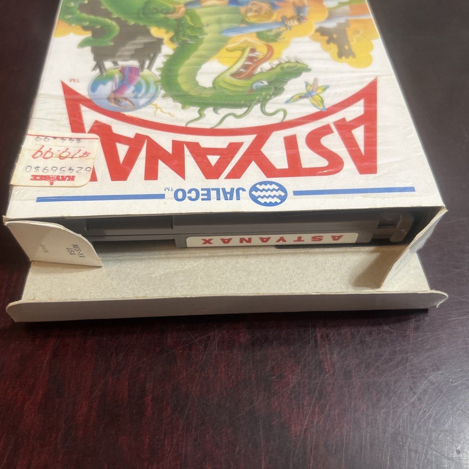 COMPLETE Astyanax NES Nintendo CIB Manual BOX Game CARTRIDGE Sleeve | eBay