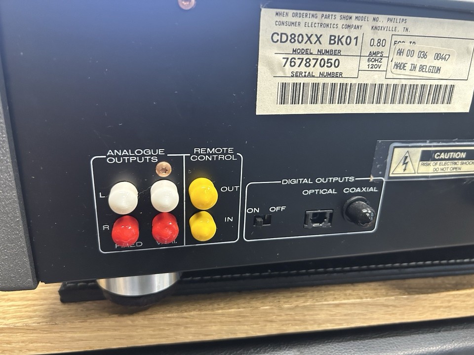 Philips CD80 Classic Audiophile CD Player-mint | eBay