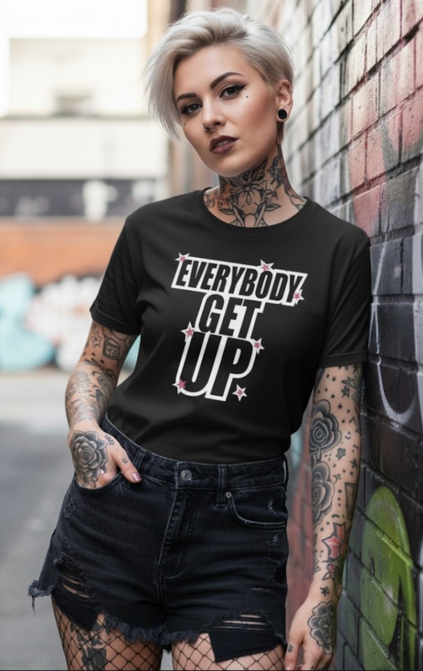 Five Boy Band T-shirt Everybody get up Unisex 2025 UK concert INSPIRED ...