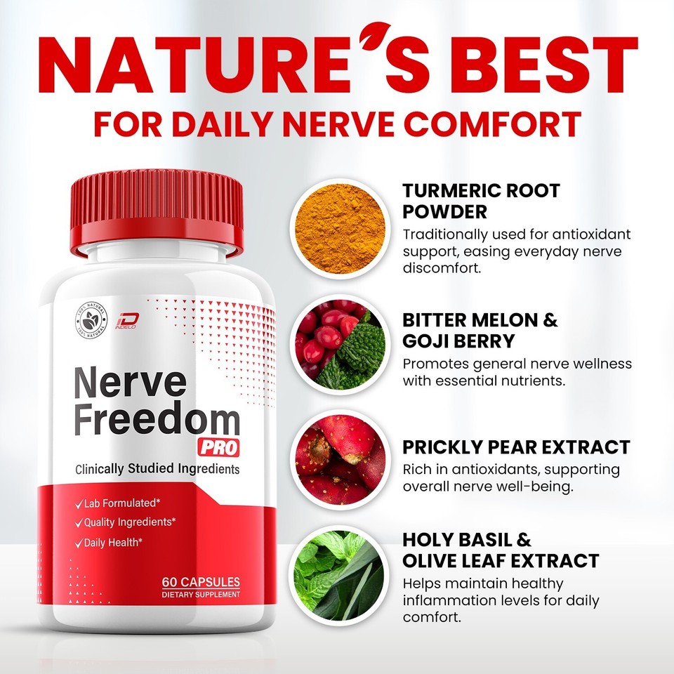 (3 Pack) Nerve Freedom Pro Capsules – NerveFreedom Pro Pills Advanced Supplement | eBay