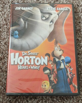 **BRAND NEW**Dr. Seuss Horton Hears a Who (DVD, 2008)*WIDESCREEN & FULL ...