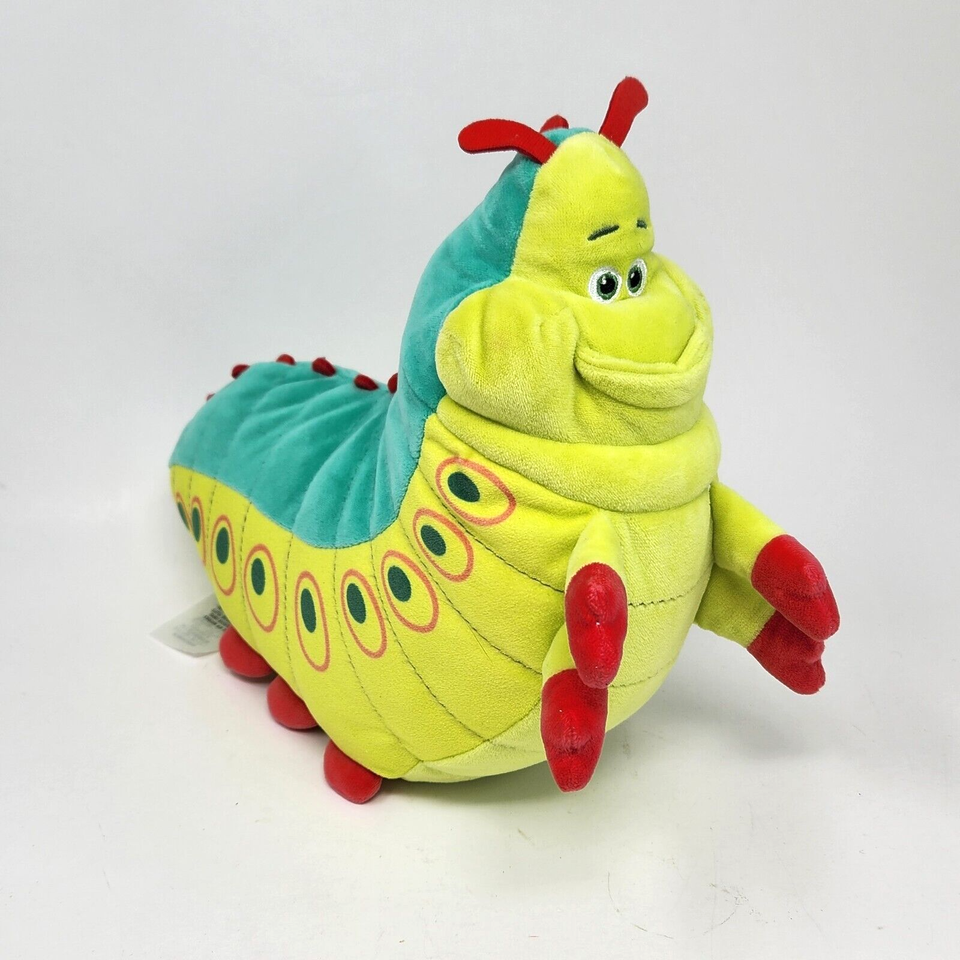 12" DISNEY STORE HEIMLICH A BUGS LIFE CATERPILLAR STUFFED ANIMAL PLUSH ...