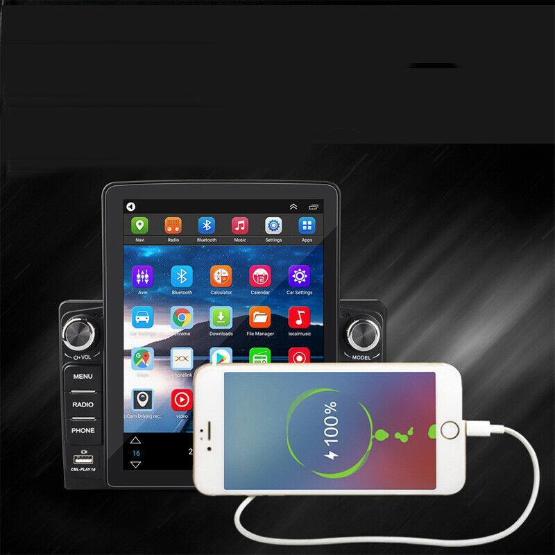 Unit Android GPS Navigator Wifi USB 9.5" IPS Screen Car Radio Stereo w ...