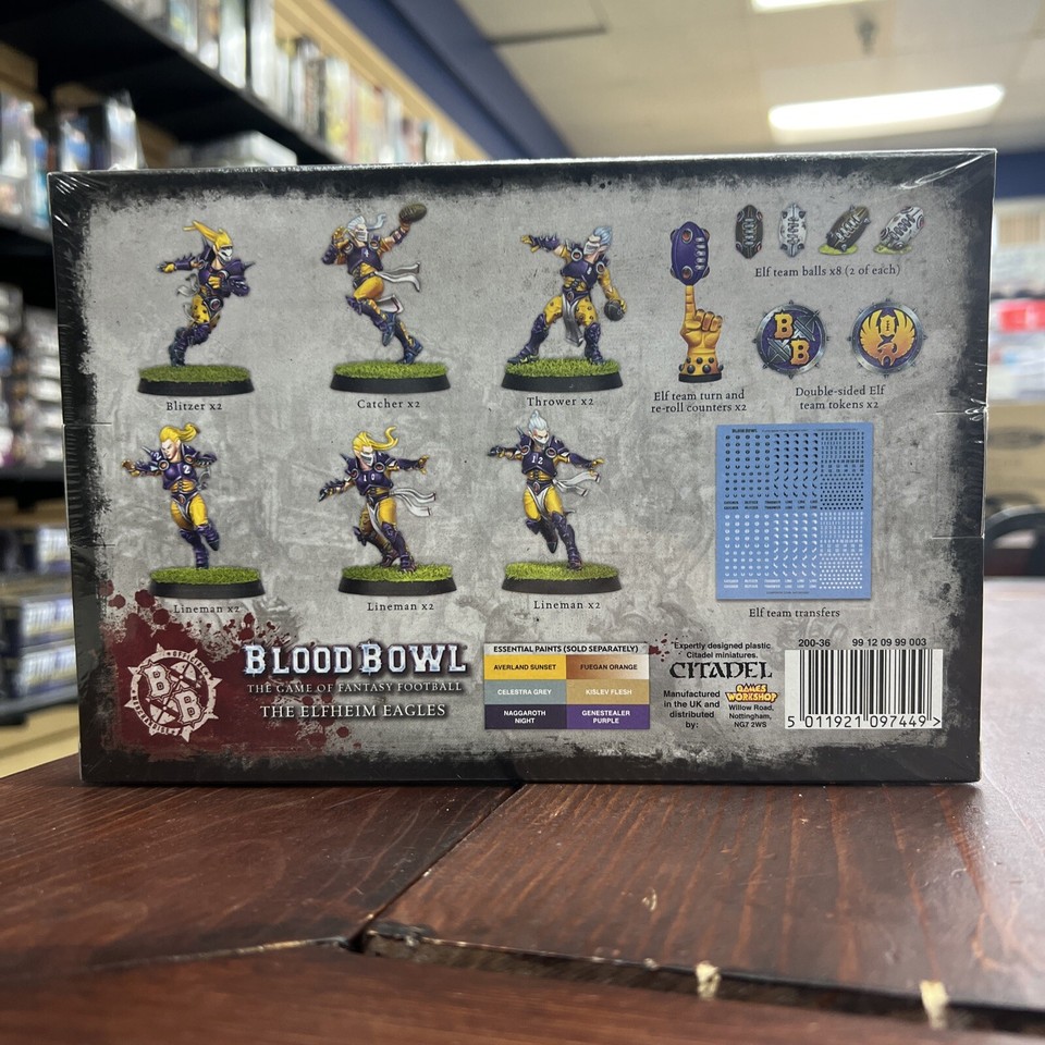 The Elfheim Eagles Blood Bowl Warhammer Age of Sigmar NIB | eBay