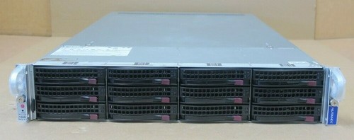 Supermicro SuperServer CSE-829U X10DRU-i+ 12x 3.5" SAS HDD Bay CTO 2U ...