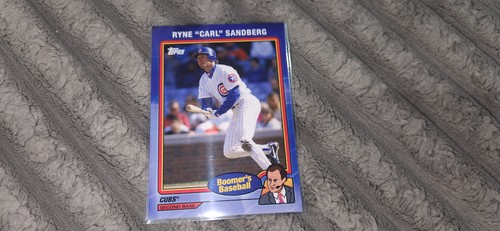 A48: 2024 Topps x Berman Boomer's Baseball Ryne "Carl" Sandberg ...