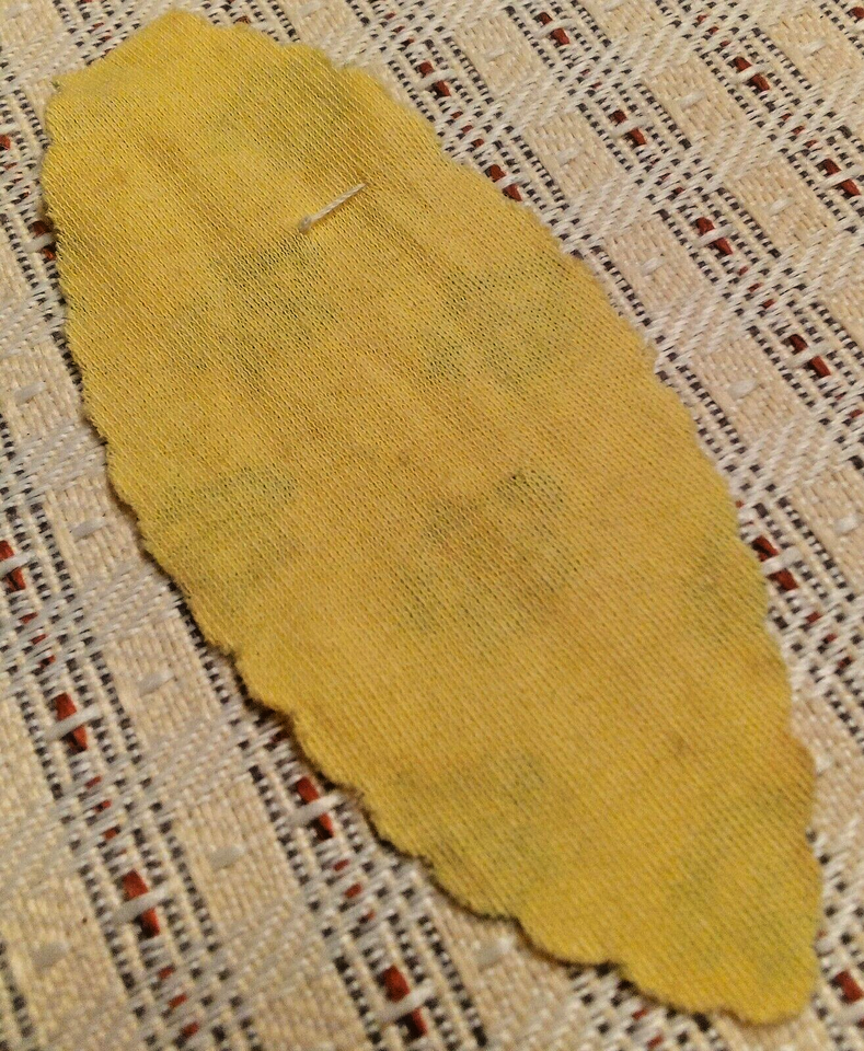 Vintage Cabbage Patch Kids Mini Doll Figure Accessory - Yellow Blanket ...