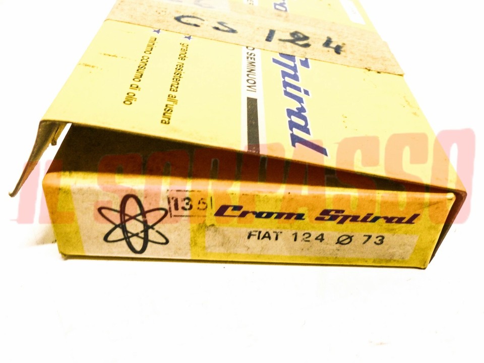 Original Fiat 124 Euro Super Piston Rings Diameter 73 Mm | eBay