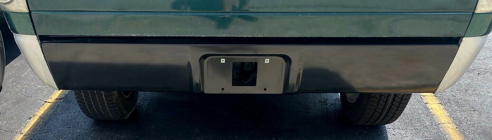 For Dodge RAM 1500 2500 3500 2002-2008 Black Rear Bumper Roll Pan w/LED ...
