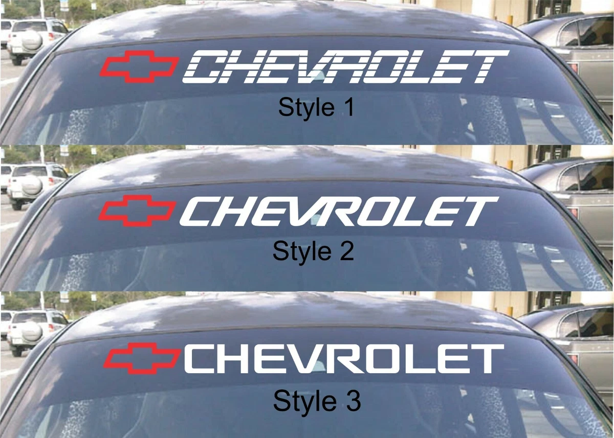 Chevy Window Decals