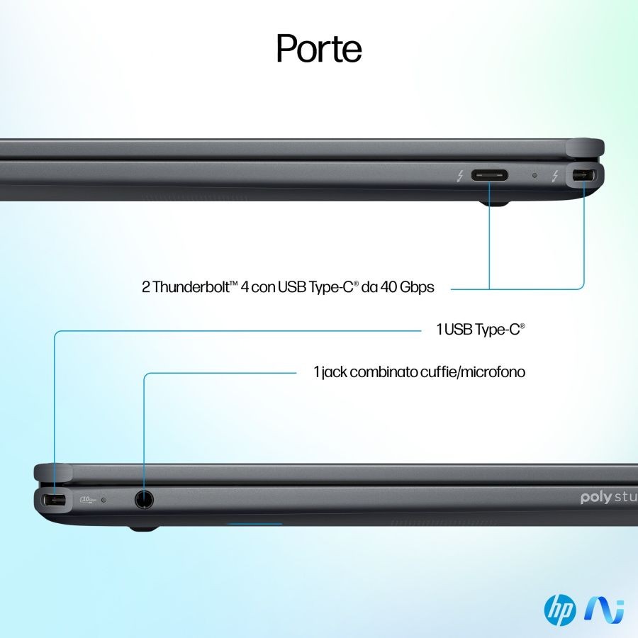 HP Hewlett Packard Notebook OmniBook Ultra Flip Laptop OLED AI Copilot ...