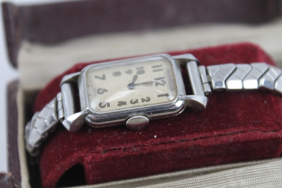 Ladies Jaeger LeCoultre Tank Style Watch Hand-Wind Working | eBay UK