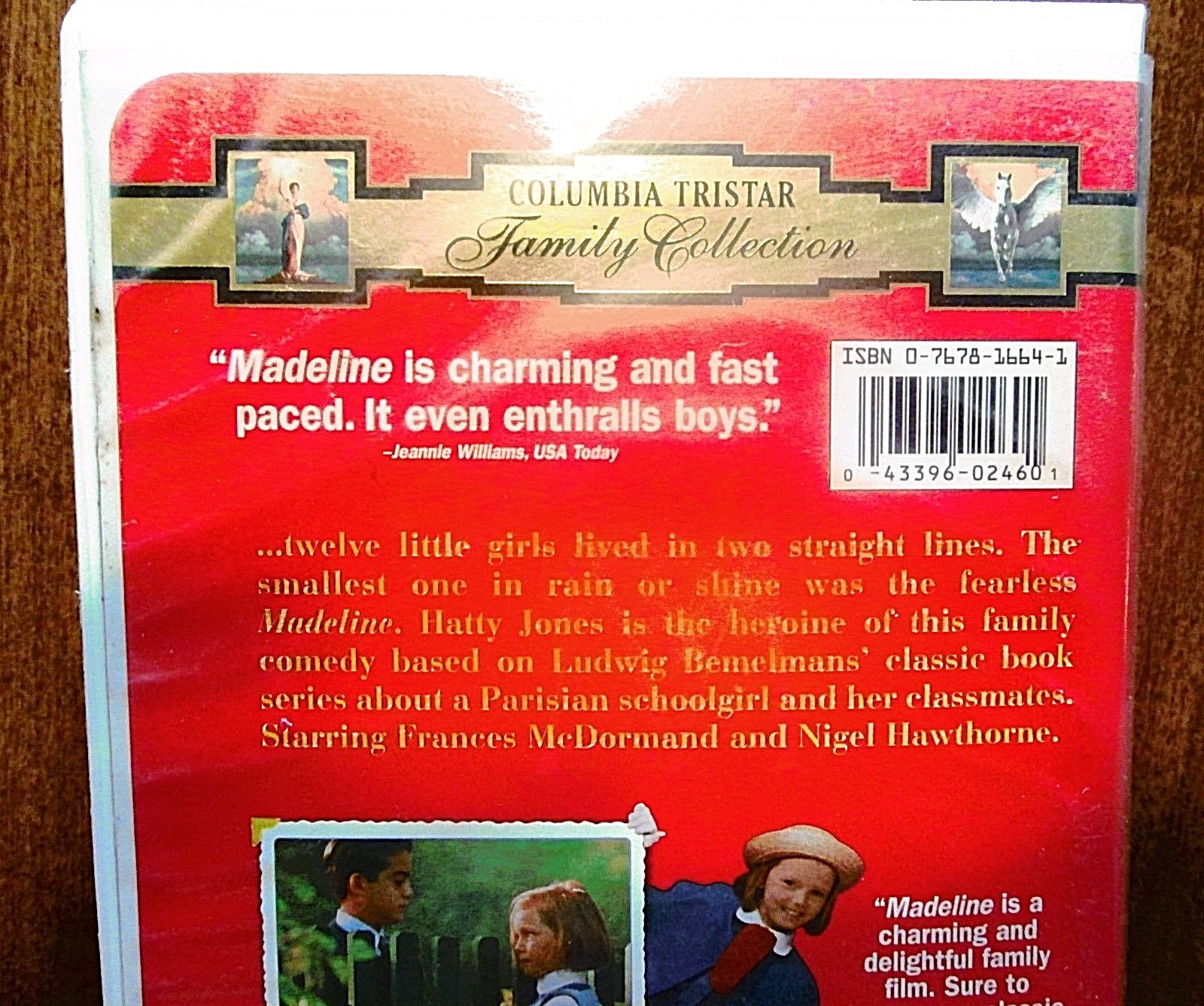 Madeline (VHS Clamshell) Frances McDormand Nigel Hawthorne | eBay