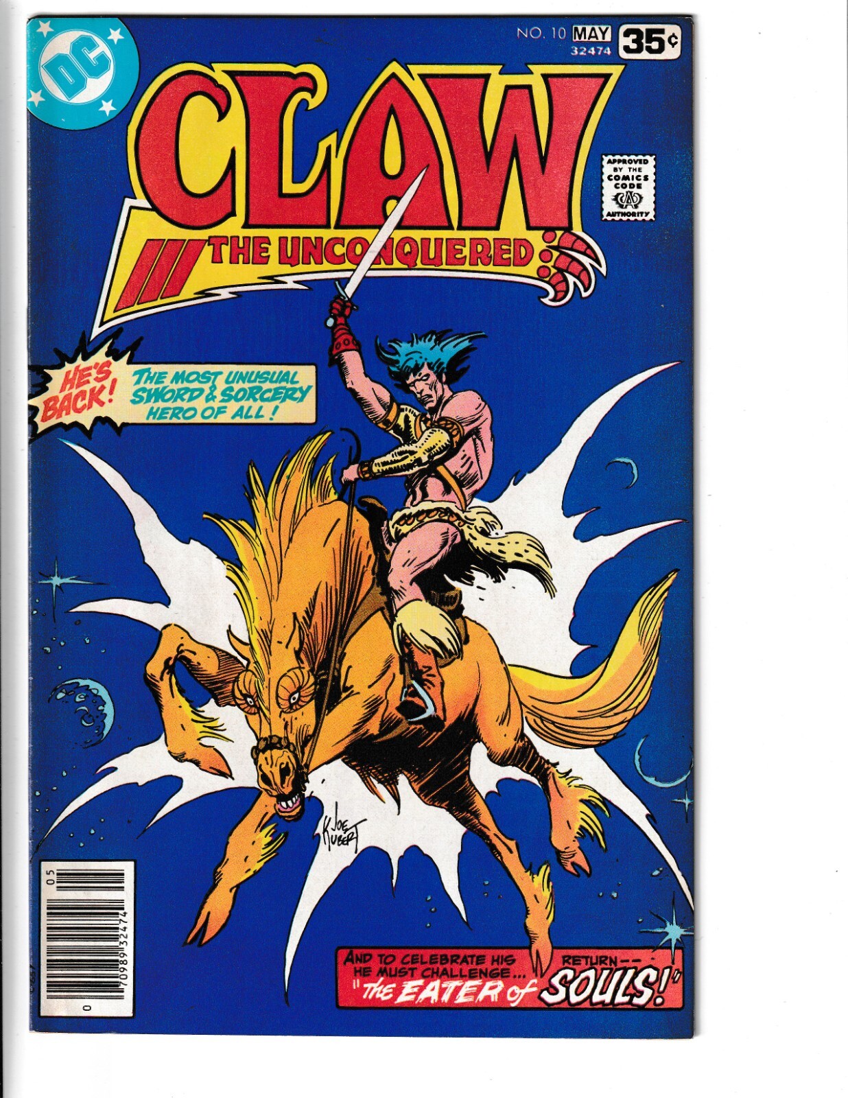 Claw the Unconquered (DC Comics, 1975) 1-12 - Pick Your Book Complete ...