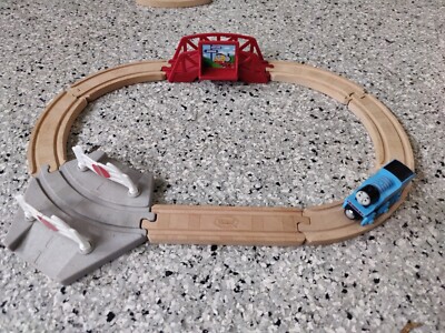 Thomas The Train & Friends: Sodor Bridge & Crossings Playset REAL WOOD ...