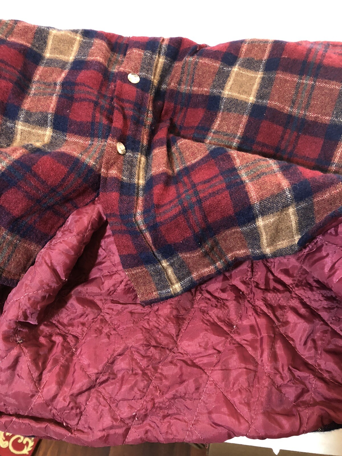 Vtg Northwest Territory Plaid Flannel Shirt Jacket Me… Gem