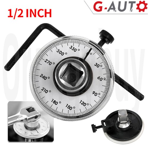 360° Torque Angle Meter Pointer Dial Scale Angle Rotation Measuring ...