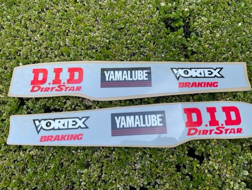YAMAHA YZ450F YZF450 450 YZ250F 250F 250 SWING ARM TEAM ISSUE DECALS ...