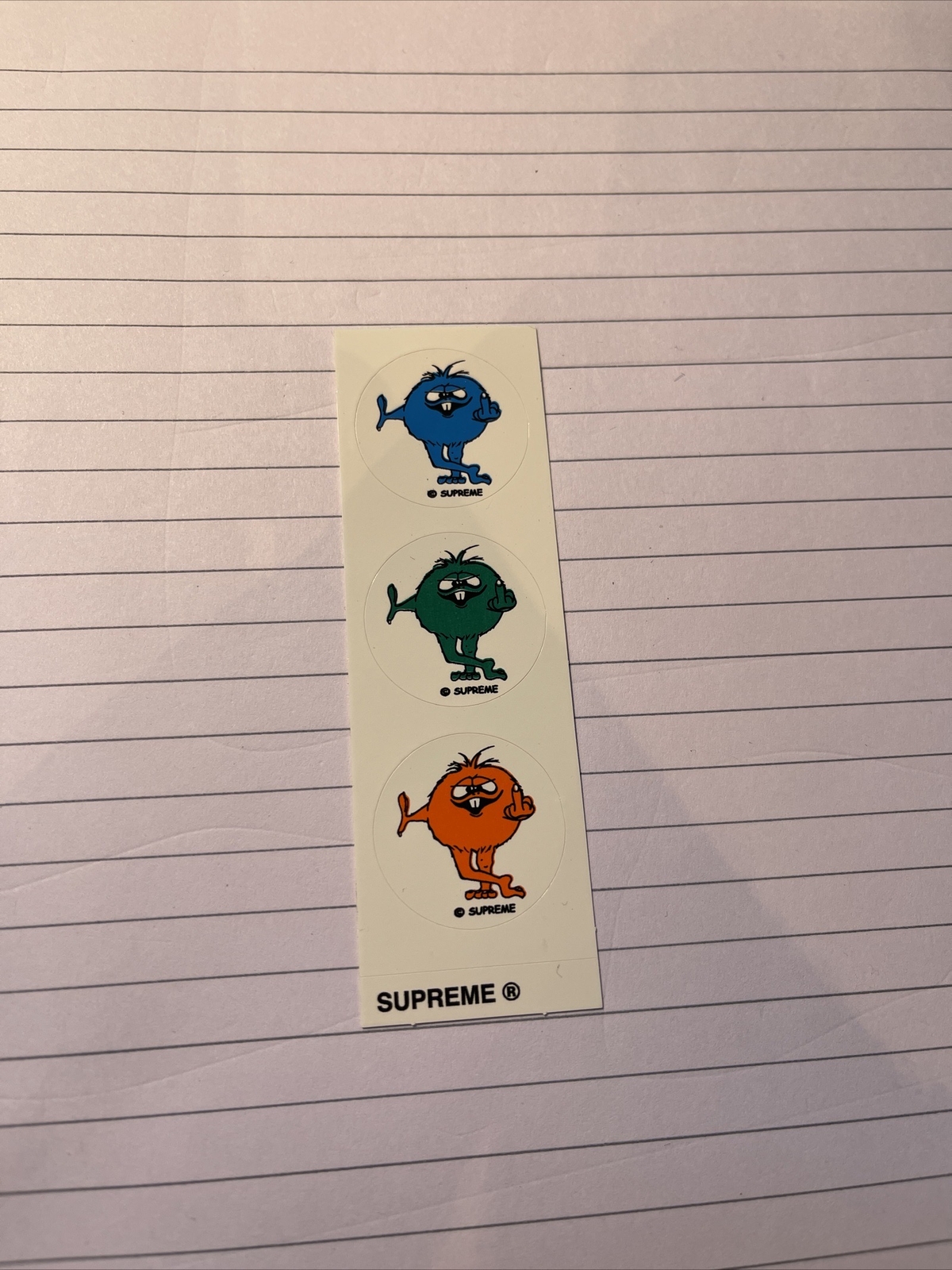 Supreme Sticker Camacho Mini Stickers Fw23 | eBay UK