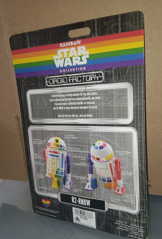 Disney Parks Star Wars Droid Factory 2021 Rainbow Droid R2 - RN8W R2 ...
