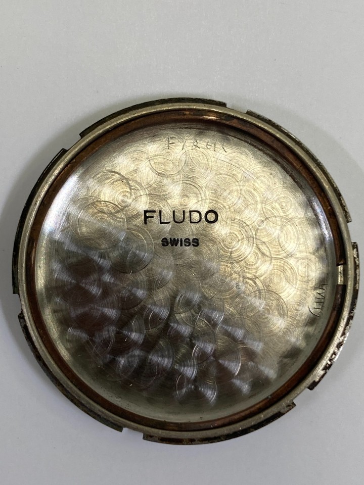 Vintage Fludo Chronograph 3377 Wind-Up Men's Watch, Doesn't Run (37-#04 ...