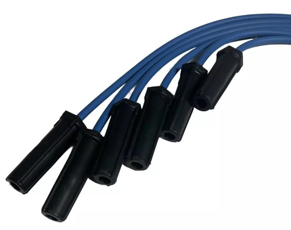 HEI Distributor + Wire Set+ Spark Plug For AMC JEEP L6 232 258 4.0L 4 ...
