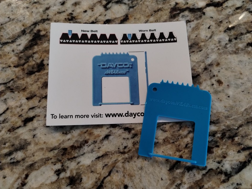 Dayco aWEARness Gauge Serpentine Fan Belt Tool | eBay