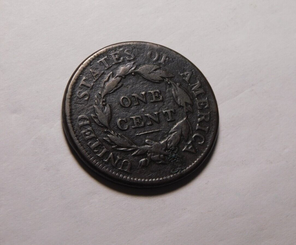 RARE 1811/ 10 CLASSIC HEAD LARGE CENT !! CHOCOLATE BROWN FINE SLIGHTLY ...