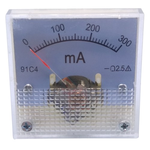 DC 0~300mA Analog Amp Power Pointer Needle Panel Meter Ammeter 91C4- | eBay