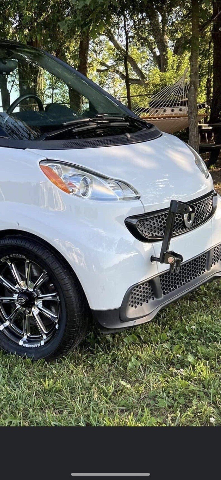 Push Bar Mount Drag Race Smart Car Custom New Newest Version 451 453 | eBay