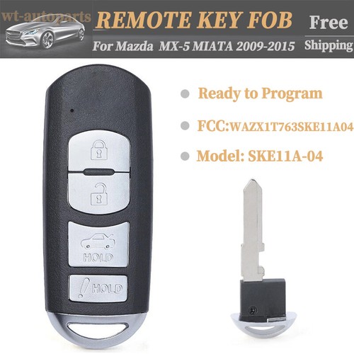 FOR 2009 - 15 MAZDA MX-5 MIATA OEM SMART KEY REMOTE FOB FCC ...