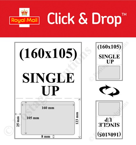 Royal Mail Click and Drop Linnworks Integrated Labels Invoice A4 Sheet ...