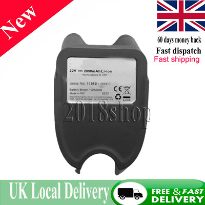 22V 2000mAh 102A0008 Mk1 ATF001 Battery for Gtech MULTI K9 hand held ...