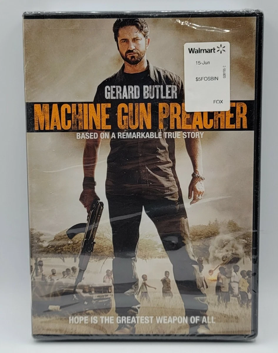 Machine Gun Preacher Dvd Cover