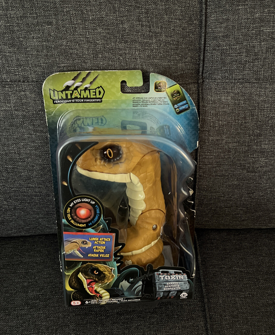 WowWee Untamed Snakes - Toxin Rattle Snake - Interactive Toy Brand New ...