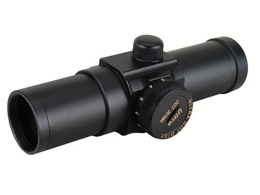Ultra Dot Red Dot Sight 30mm 4 MOA Black Ultradot 30 Rifle Gun Optic ...