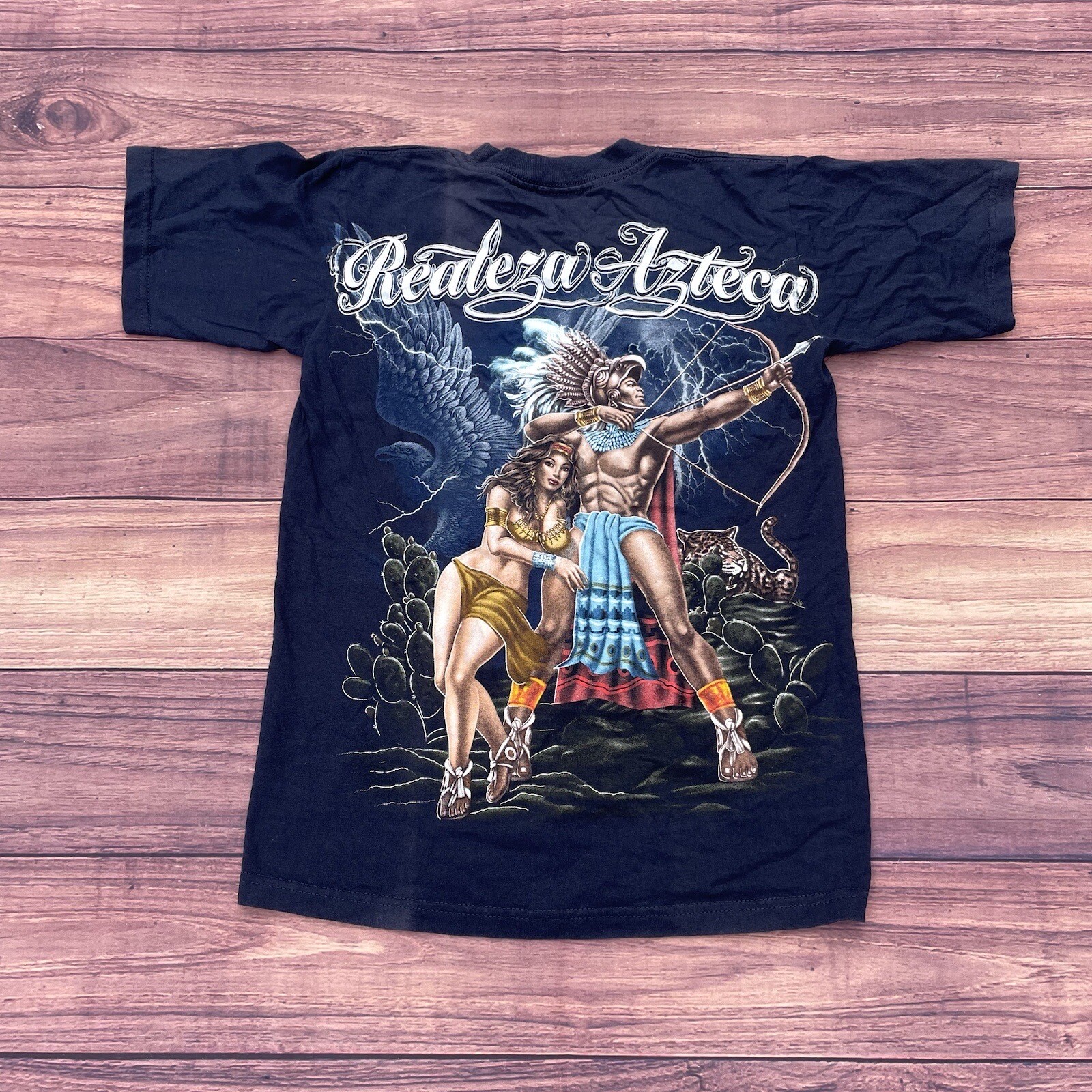 Vintage Realeza Azteca Mexican Bootleg Warrior Angel … - Gem