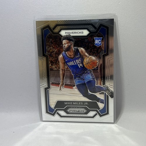 2023-24 Panini Prizm #295 MIKE MILES JR. Rookie RC DALLAS MAVERICKS 🔥🏀🔥 ...