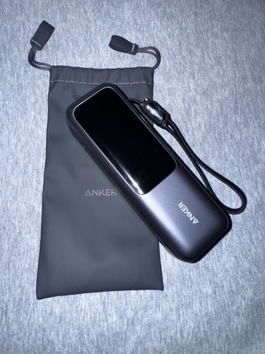 Anker 25000mAh Power Bank Triple 100W USB-C Ports Built-in Cables New ...