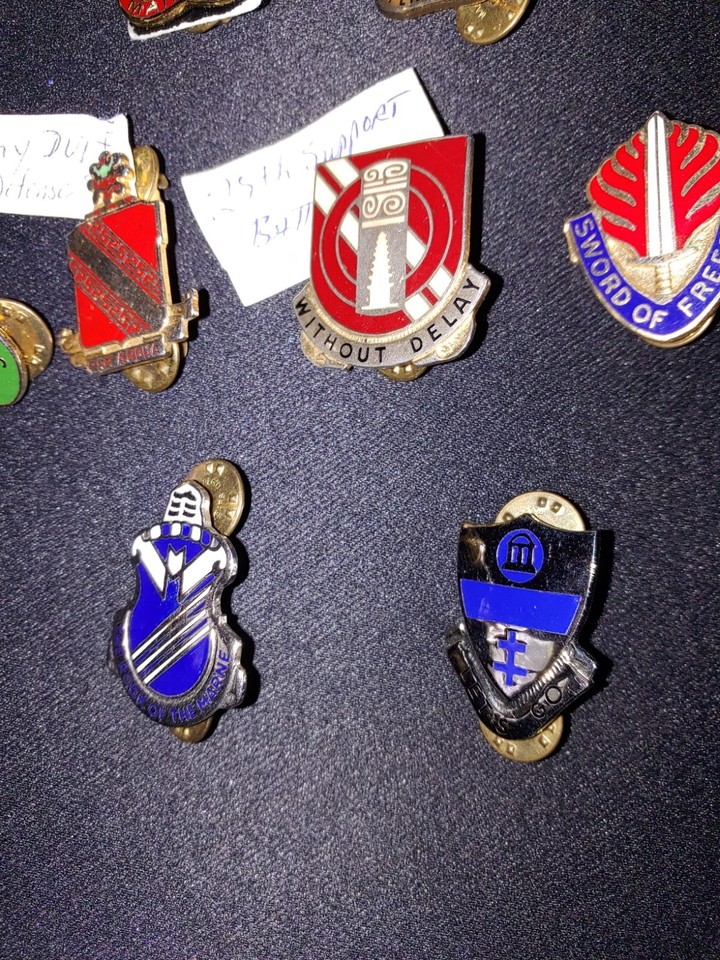US ARMY UNIT CREST DI DUI LOT INFANTRY, SUPPORT,325th ABN,ENGINEERS | eBay