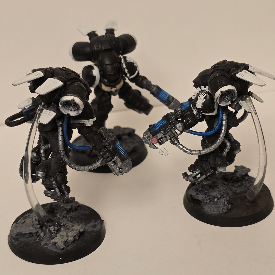 Warhammer 40k Black Templar Interceptors Flying - Set Of 3 (1 Needs ...