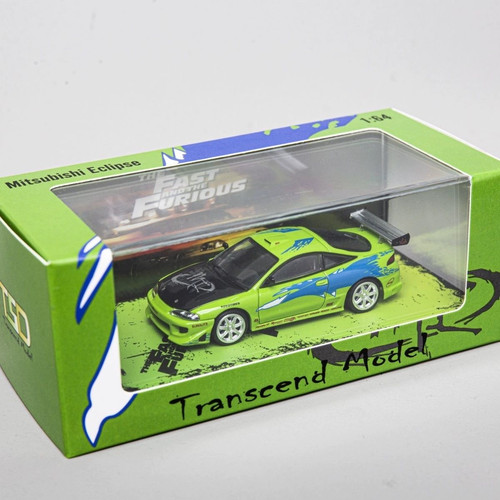 1/64 Fast & Furious Brian's Mitsubishi Eclipse Paul Walker Diecast ...