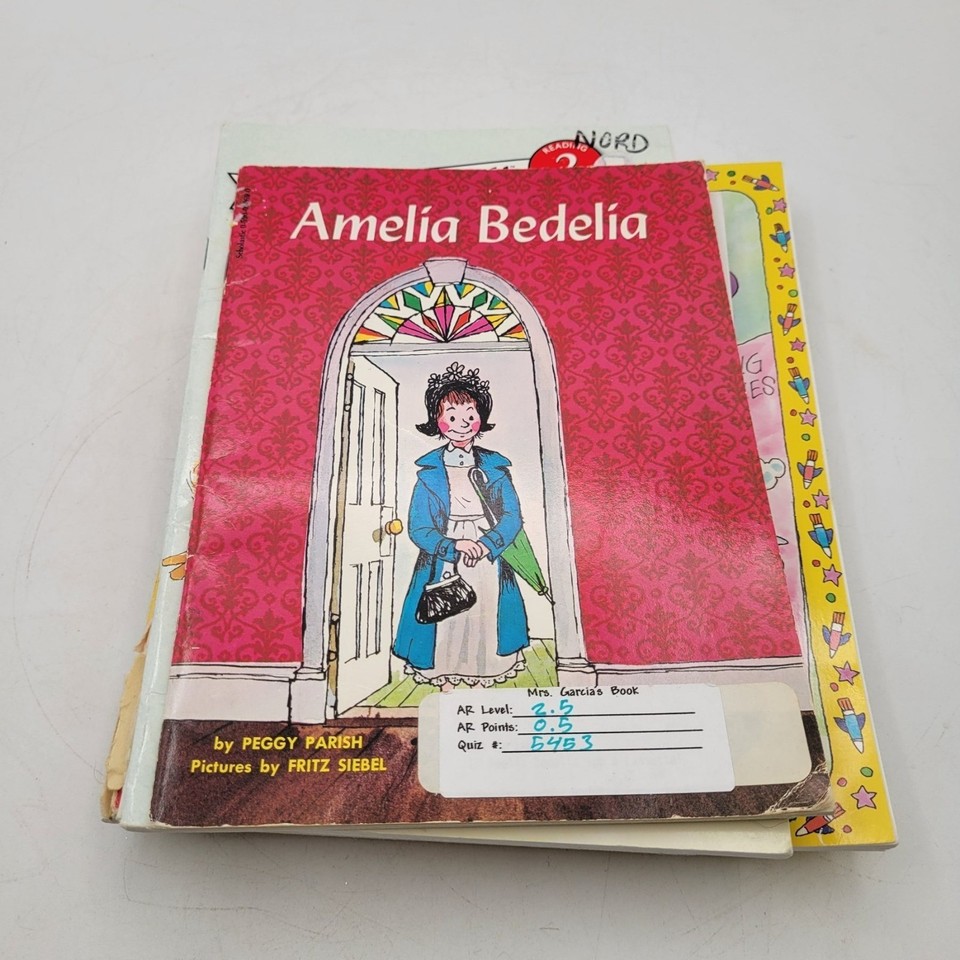 Amelia Bedelia by Peggy Parish Level 1 & 2 Lot of 11 Beginning Readers ...