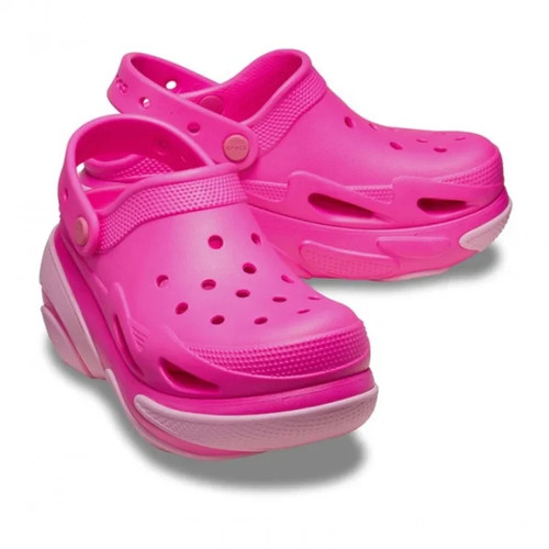 Crocs Bubble Crush Clog Pink Crush 210061-6TW W10/M8 NWT | eBay
