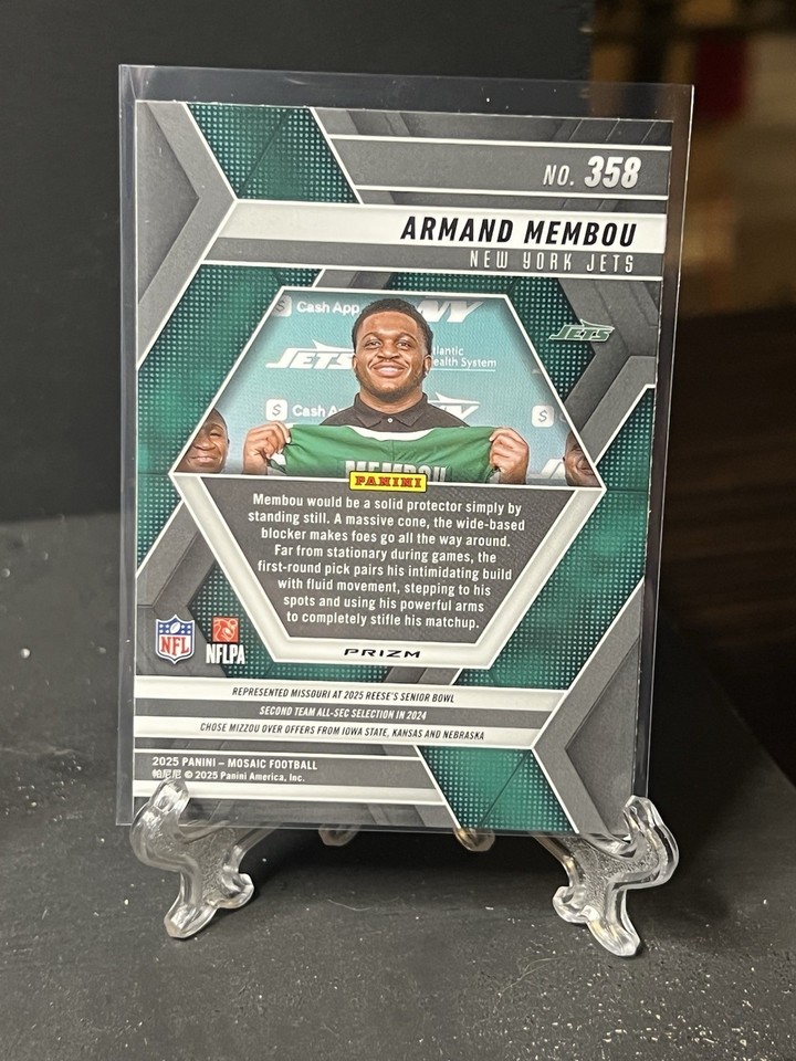 2025 Panini Mosaic - Rookie Armand Membou #358 Blue Scope Prizm (RC) | eBay