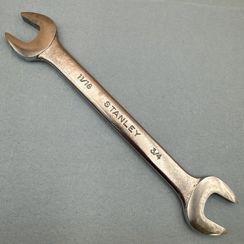 Stanley USA - 11/16” X 3/4” Double Open Wrench 86-808 - Excellent ...
