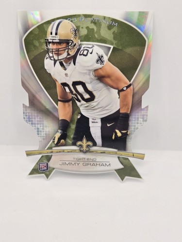 2013 Topps Platinum Camo Die Cut #ABMDCJG Jimmy Graham Rookie Saints | eBay