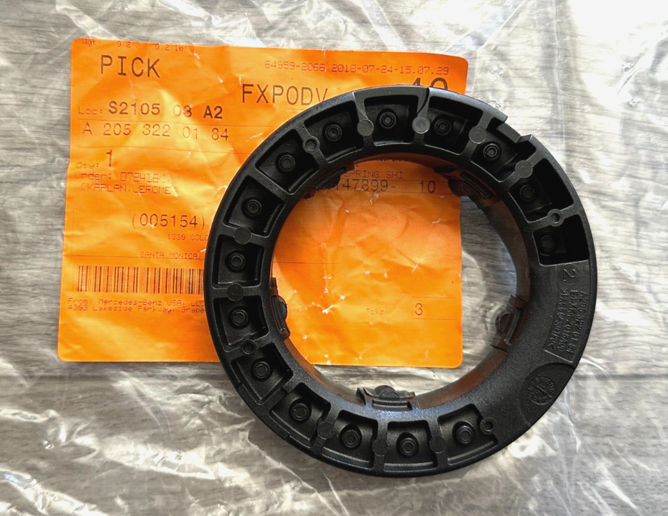 BRAND NEW 2017-2023 MERCEDES C300 C43 UPPER TOP COIL SPRING SHIM ...