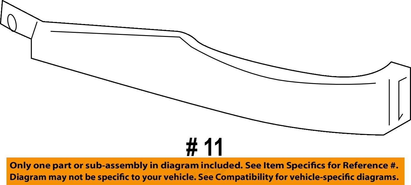 TOYOTA 5251304901 Genuine OEM Factory Original Bumper Filler for sale ...