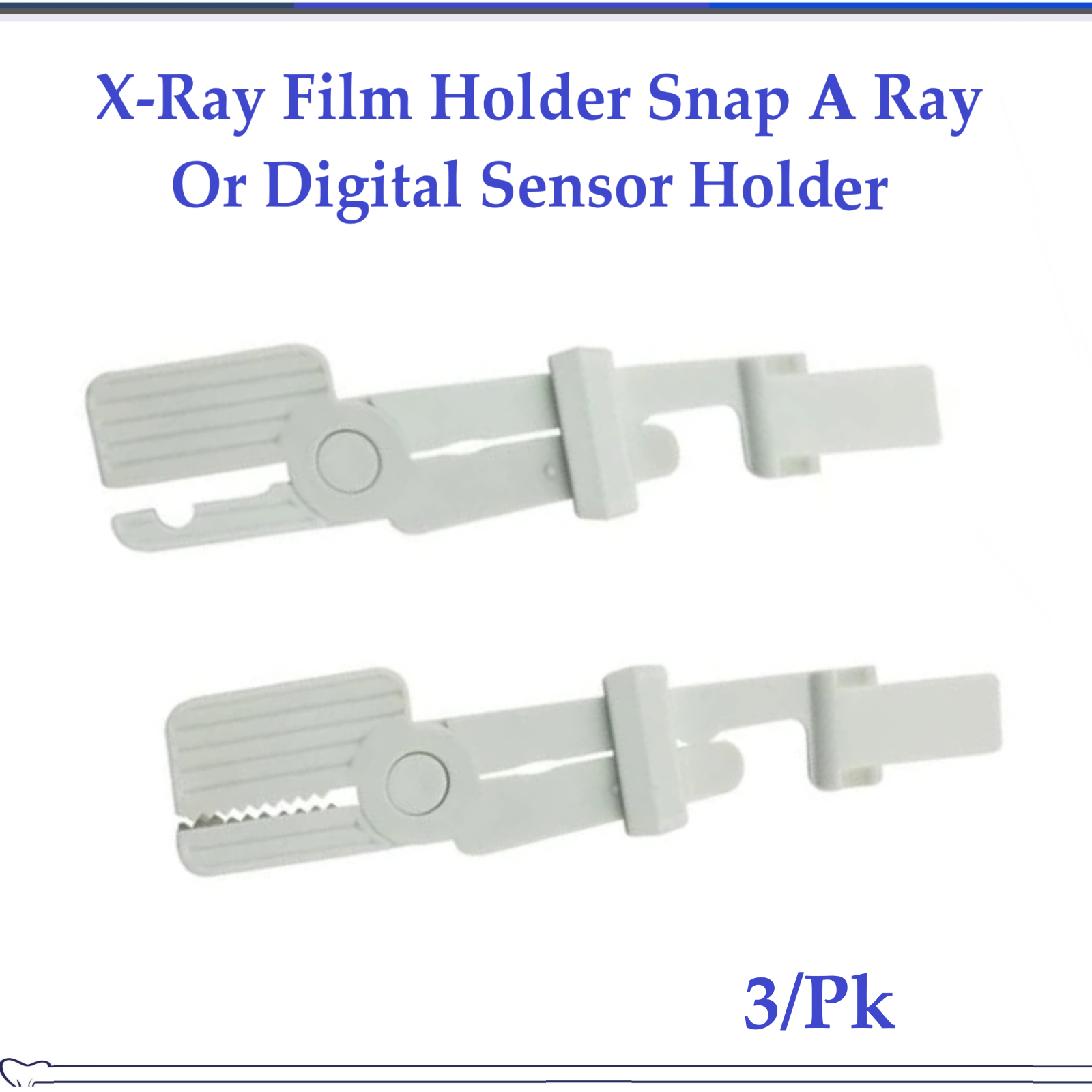 Dental X-Ray Film Holder -Snap A Ray for e2v Sensors Digital Sensor ...